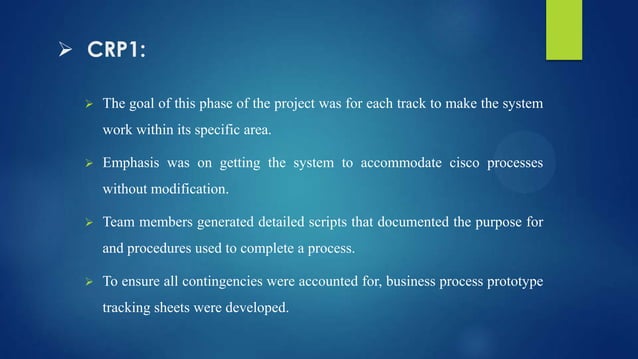 Cisco System Inc. Implementing ERP | PPTX | Computer Software and Applications | Computing