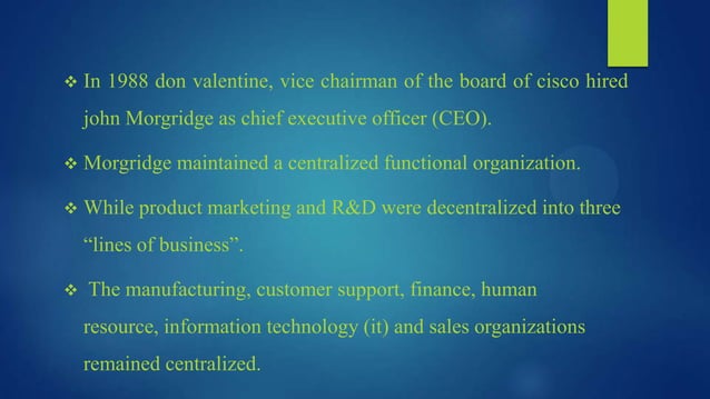 Cisco System Inc. Implementing ERP | PPTX | Computer Software and Applications | Computing