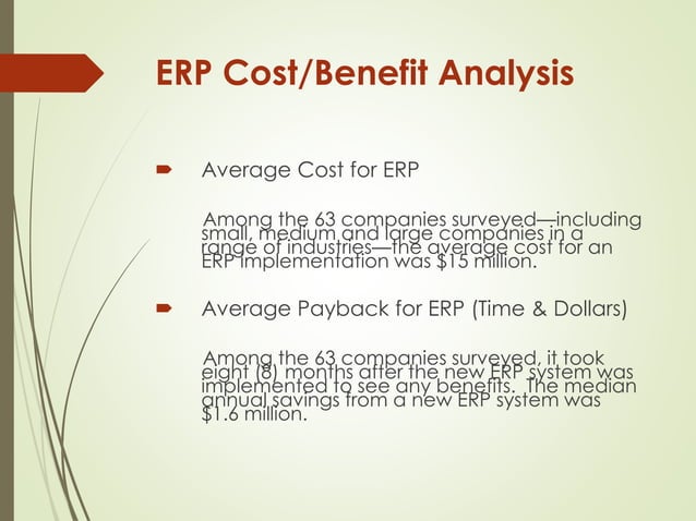Cisco ERP Implementation | PPTX