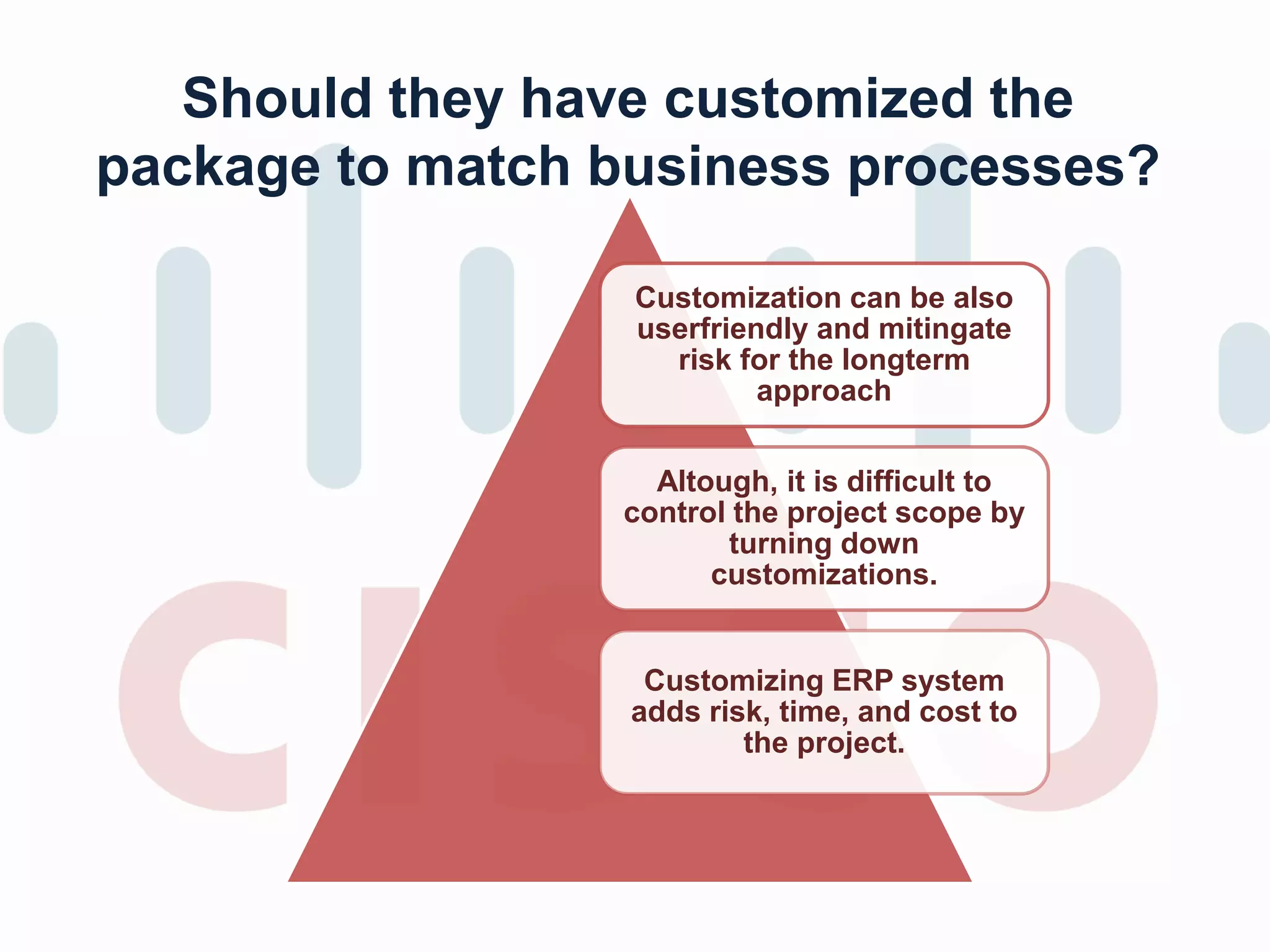 Cisco ERP Implementation | PDF