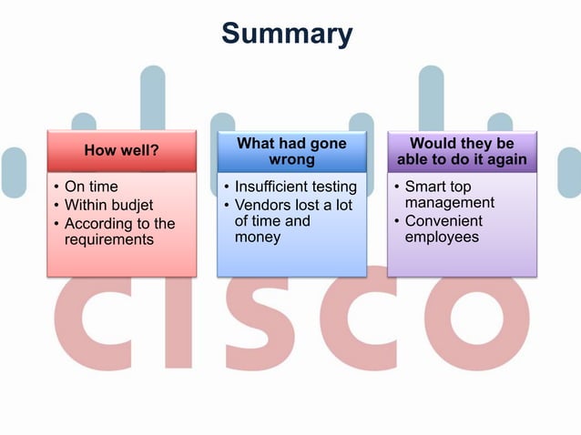 Cisco ERP Implementation | PDF