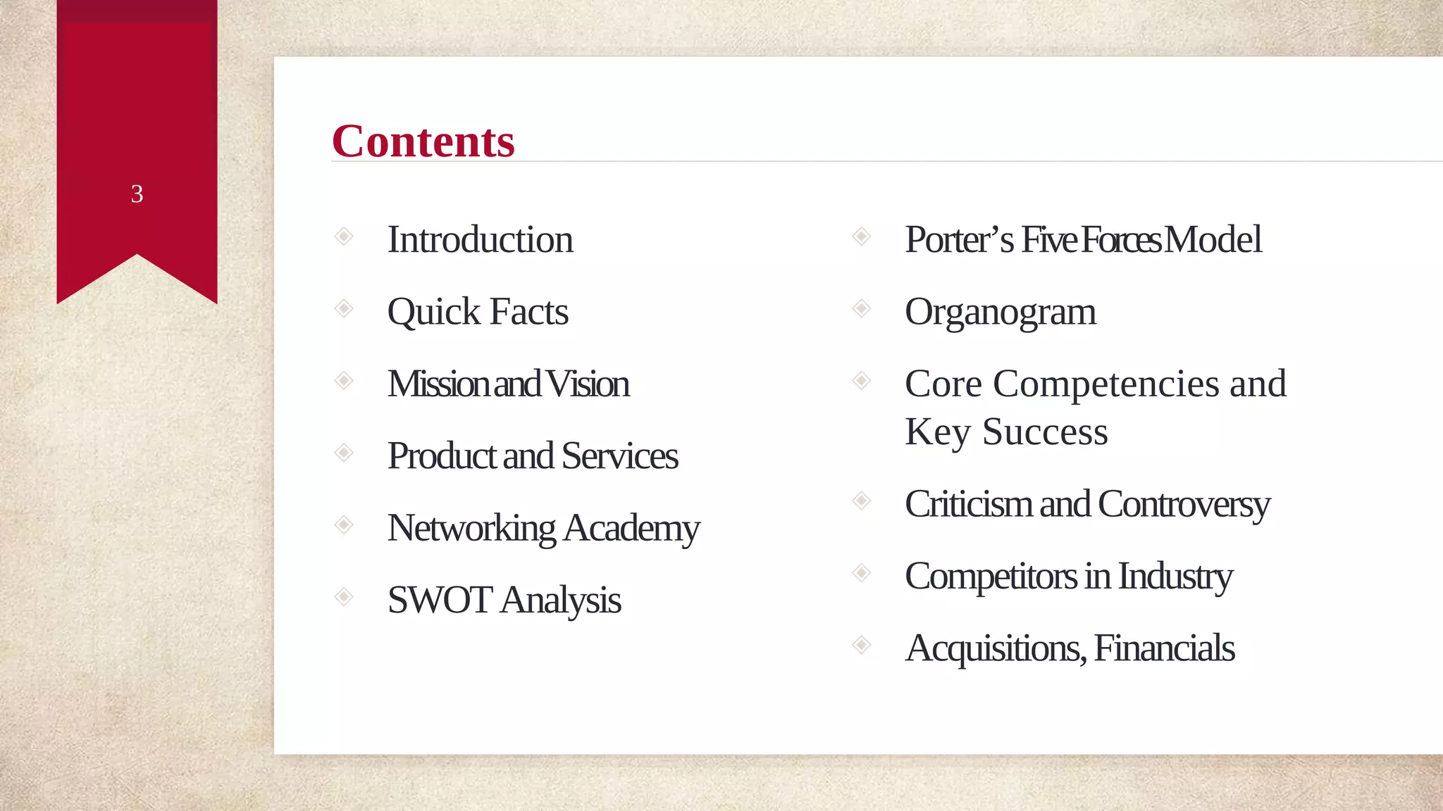 Cisco Case Study | PPTX