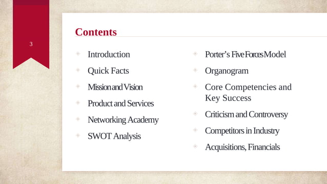 Cisco Case Study | PPTX