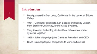 Cisco Case Study | PPTX