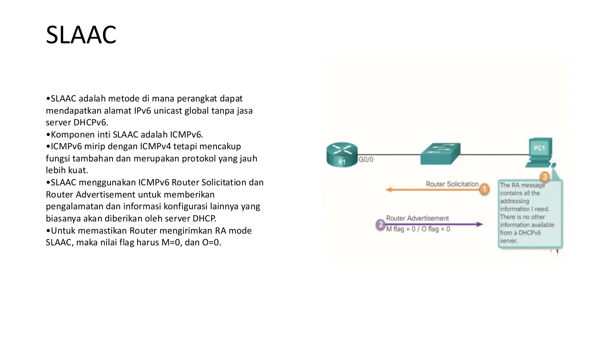 SLAAC and DHCPv6 konsep dan cara kerjanya | PDF