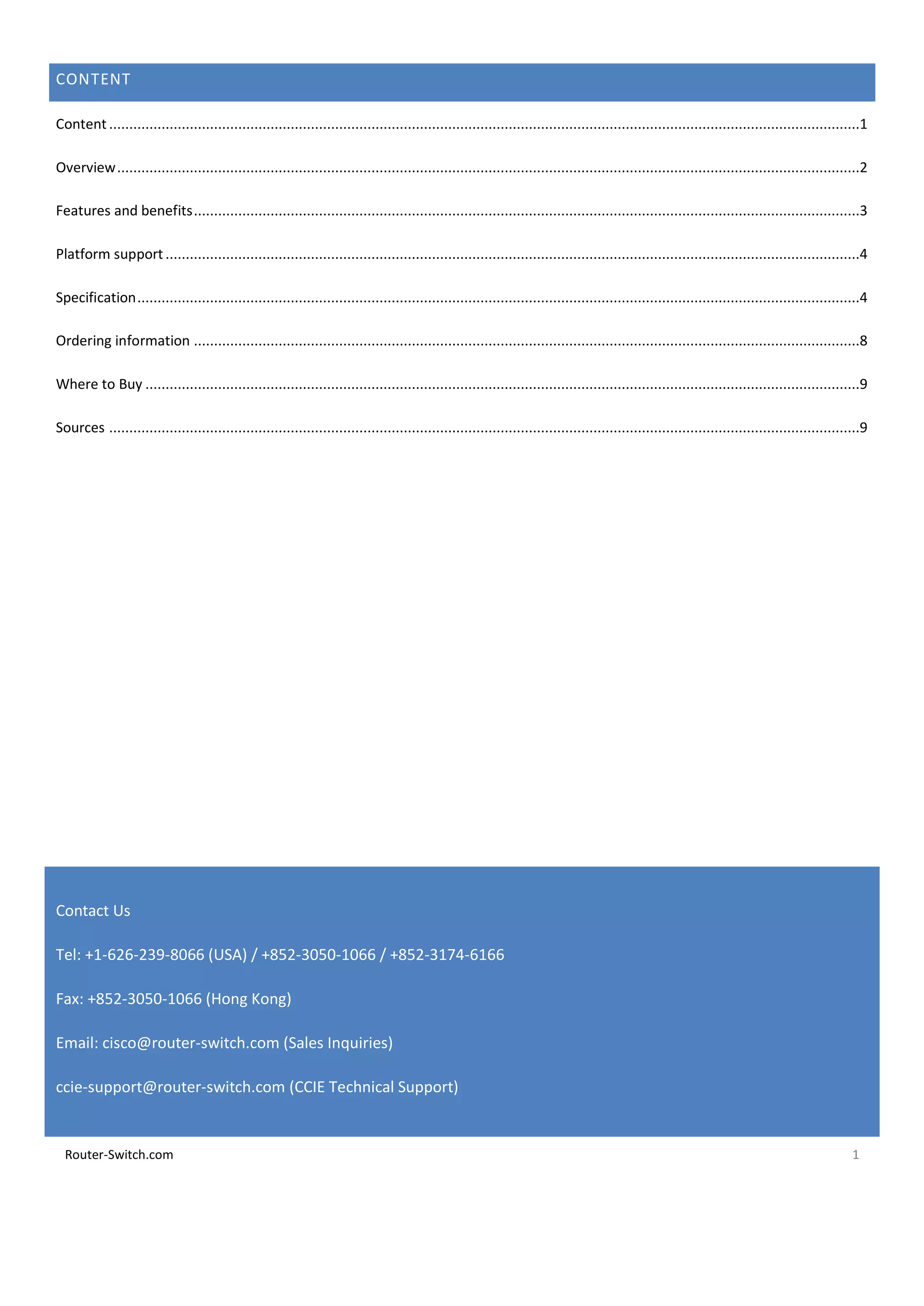 Cisco 900 Series Integrated Services Routers Datasheet | PDF