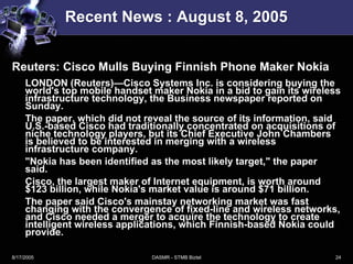 Case Study: Cisco Acquisition | PPT
