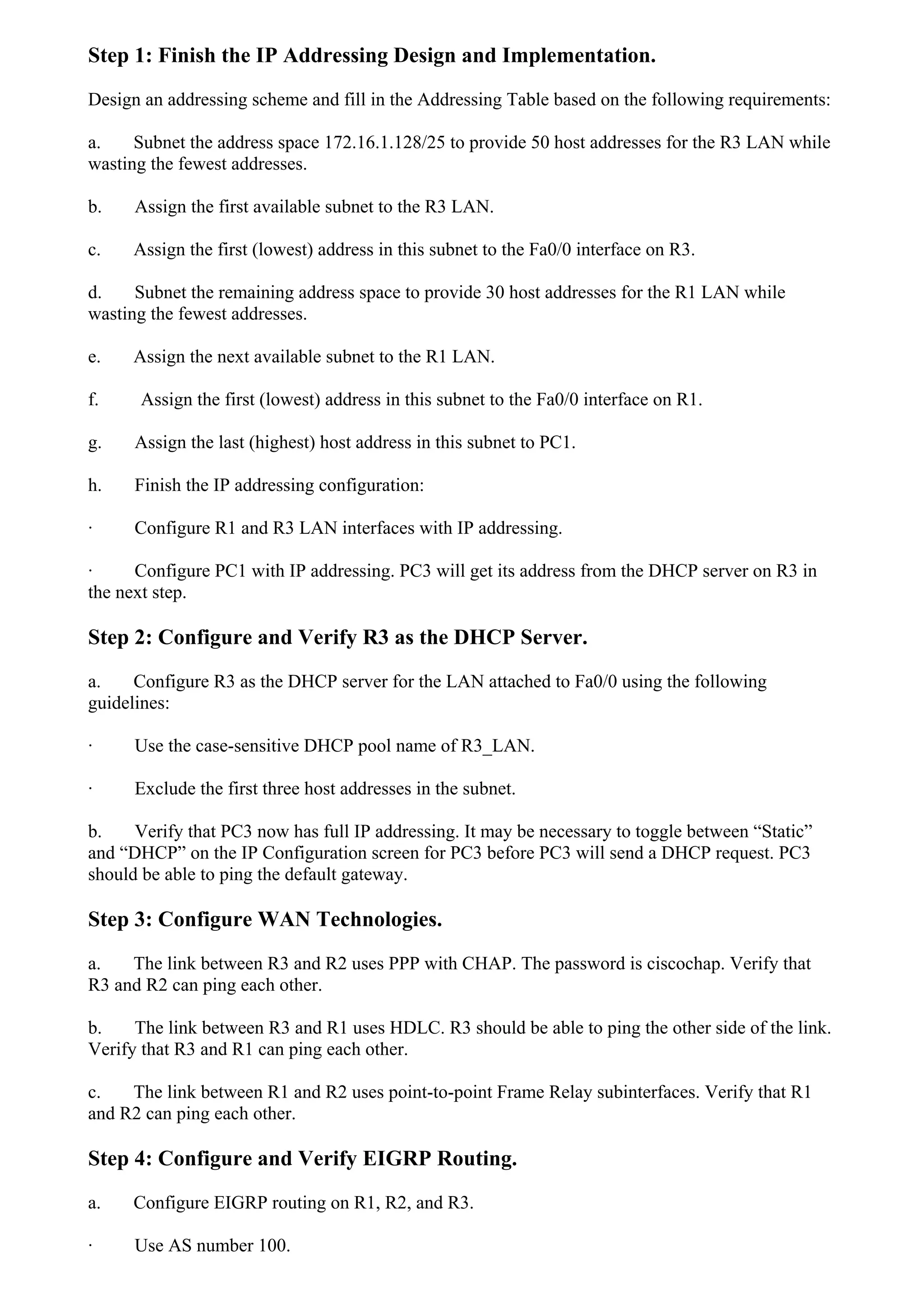 BACIK CISCO SKILLS | PDF