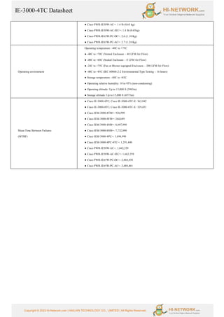 cisco-ie-3000-4tc-datasheet.pdf | Computer Networking | Computing