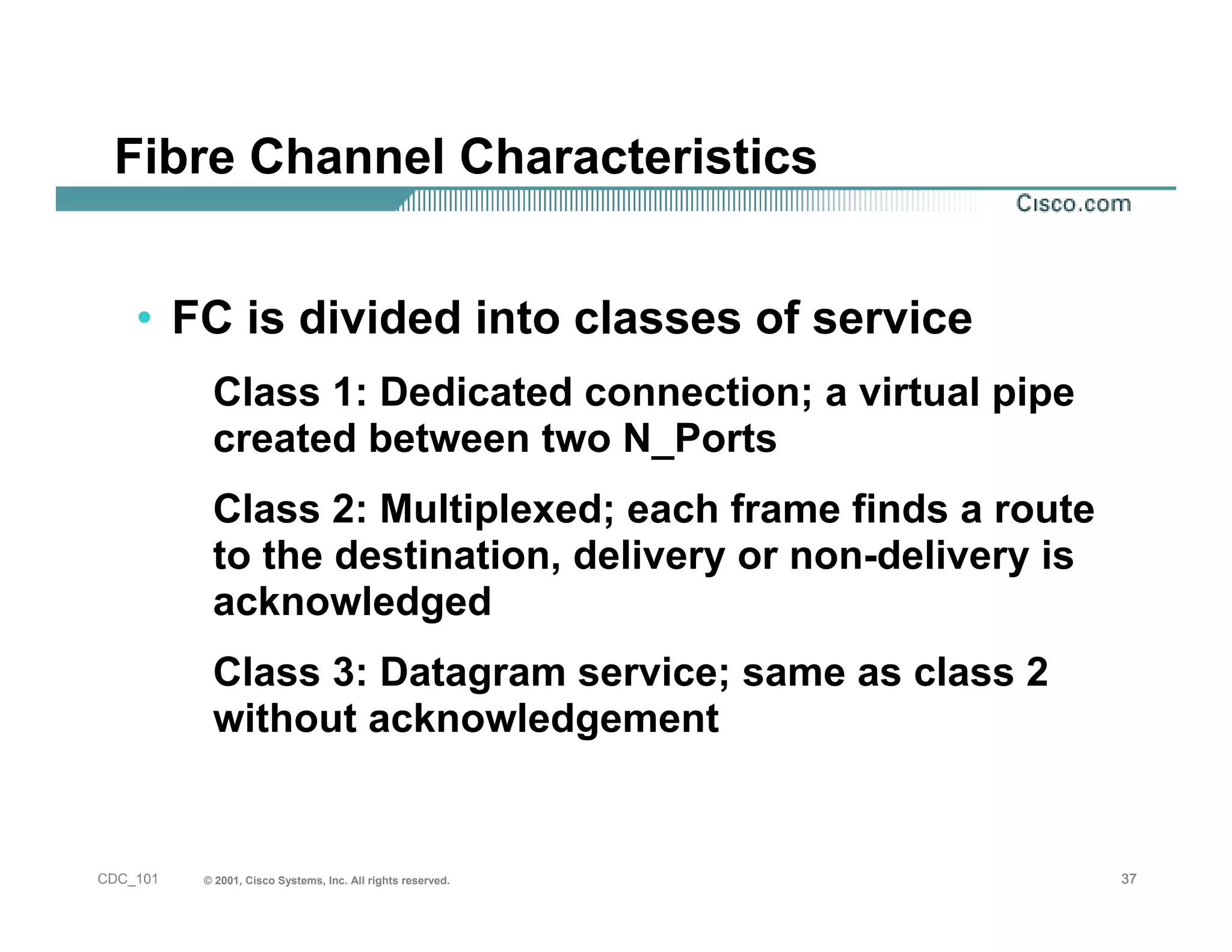 Cisco Introduction To Storage Area Networking Technologies Ppt