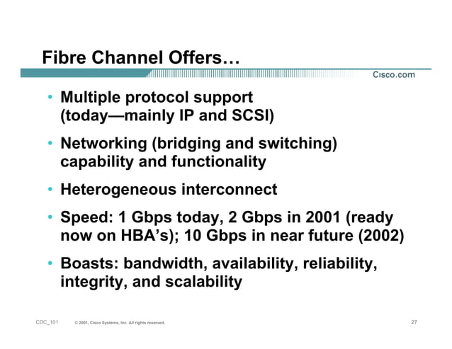 Cisco Introduction To Storage Area Networking Technologies Ppt