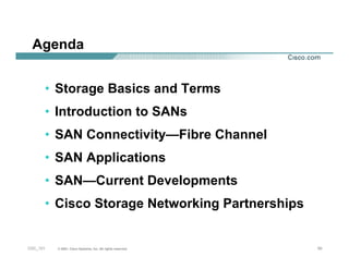 Cisco --introduction-to-storage-area-networking-technologies | PDF