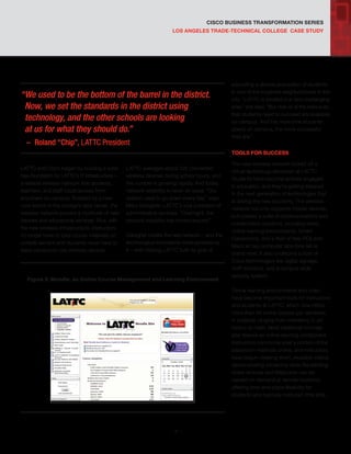 Cisco and LATTC | PDF