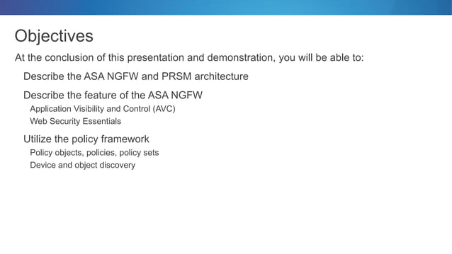 Deploying Next Generation Firewalling with ASA - CX | PPT