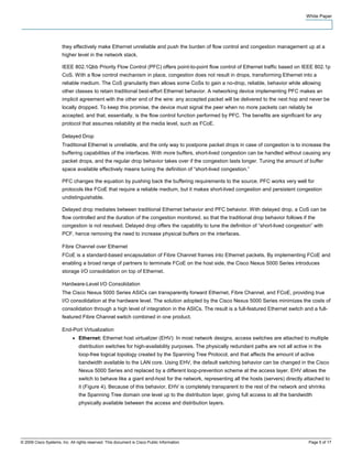 Cisco nexus-5000-series-architecture-whitepaper | PDF