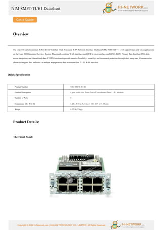 cisco-nim-8mft-t1&e1-datasheet.pdf