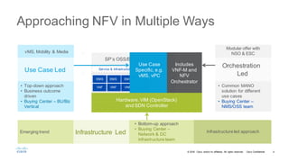 Cisco - OpenStack Summit 2016/Red Hat NFV Mini Summit | PDF