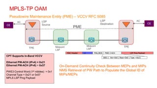 Cisco Packet Transport Network – MPLS-TP | PDF