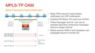Cisco Packet Transport Network – MPLS-TP | PDF