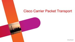 Cisco Packet Transport Network – MPLS-TP | PDF