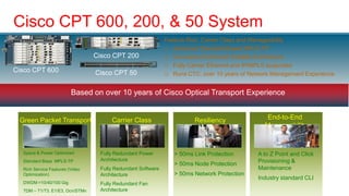 Cisco Packet Transport Network – MPLS-TP | PDF