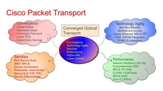 Cisco Packet Transport Network – MPLS-TP | PDF