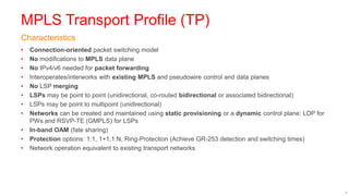 Cisco Packet Transport Network – MPLS-TP | PDF