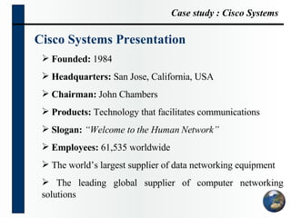 Cisco Presentation | PPT | Business | Business and Finance