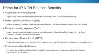 Cisco Prime for IP NGN | PDF