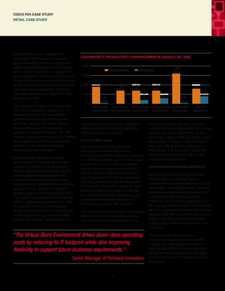 Cisco Retail: Virtual Retail Solutions | PDF