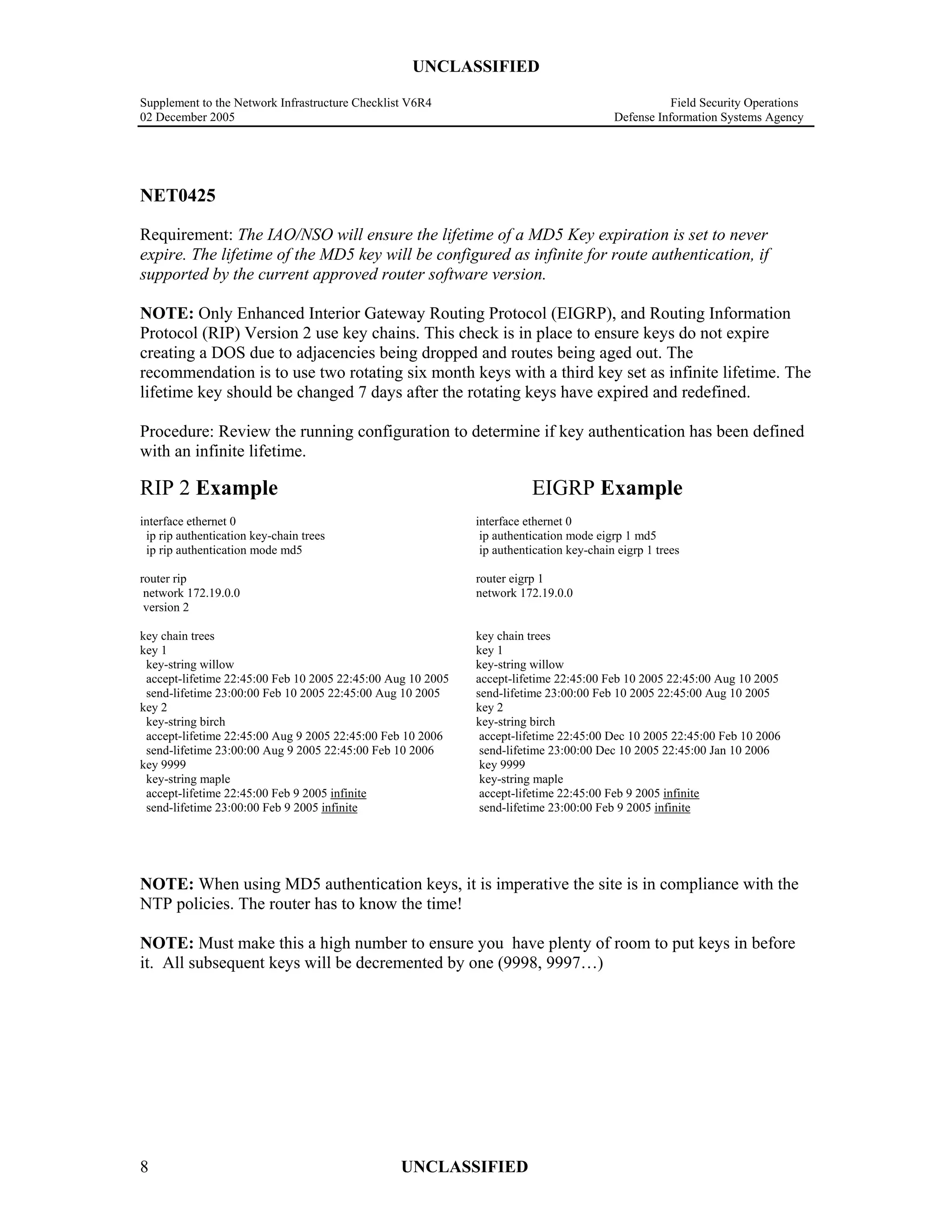 Cisco router-checklist-procedure-guide-for-network-checkli | PDF