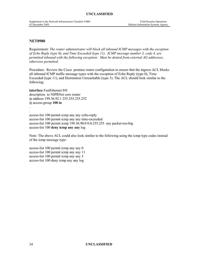 Cisco router-checklist-procedure-guide-for-network-checkli | PDF ...