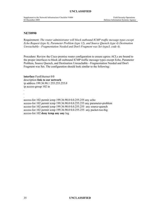 Cisco router-checklist-procedure-guide-for-network-checkli | PDF ...