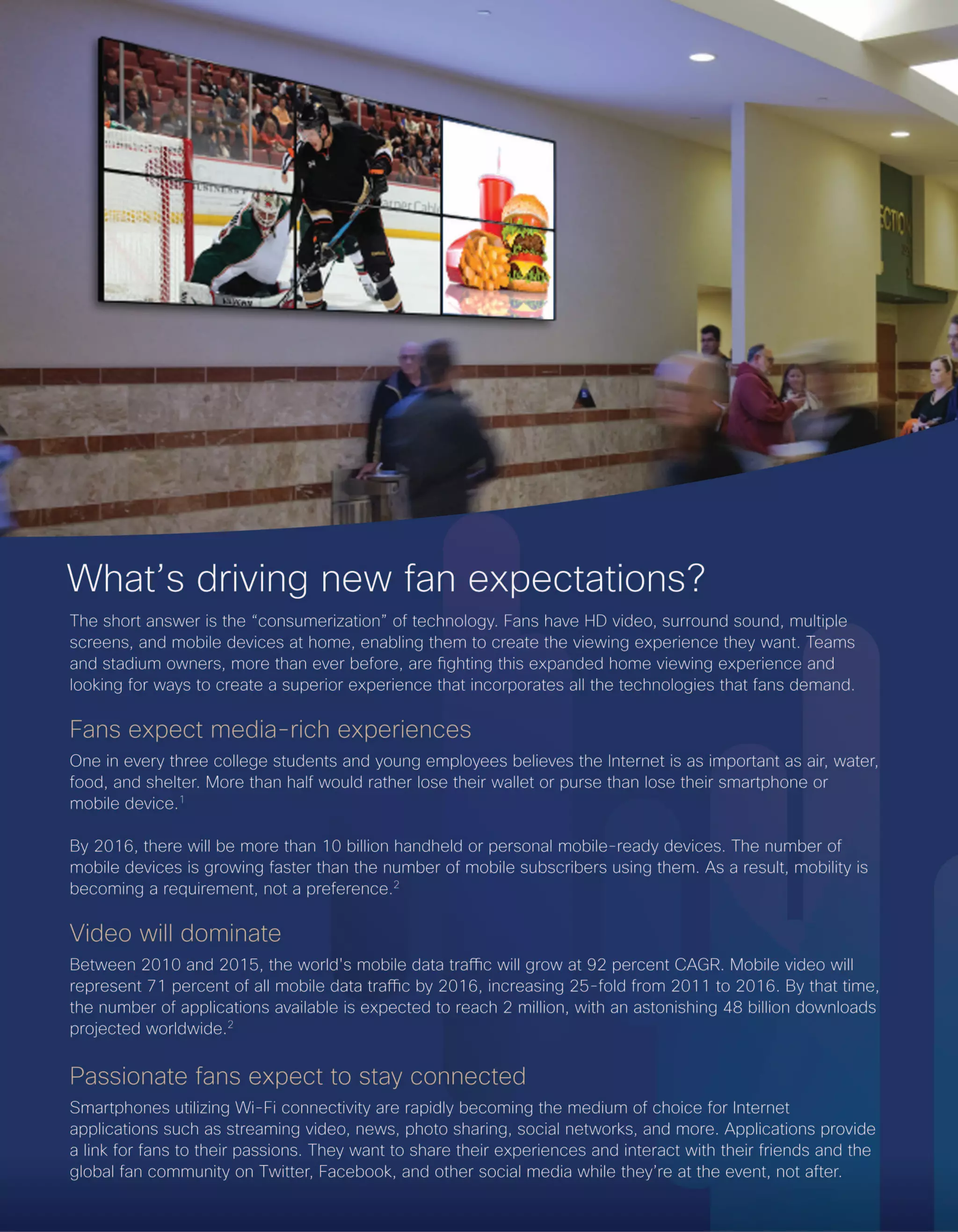 Cisco: Sports & Entertainment Brochure | PDF