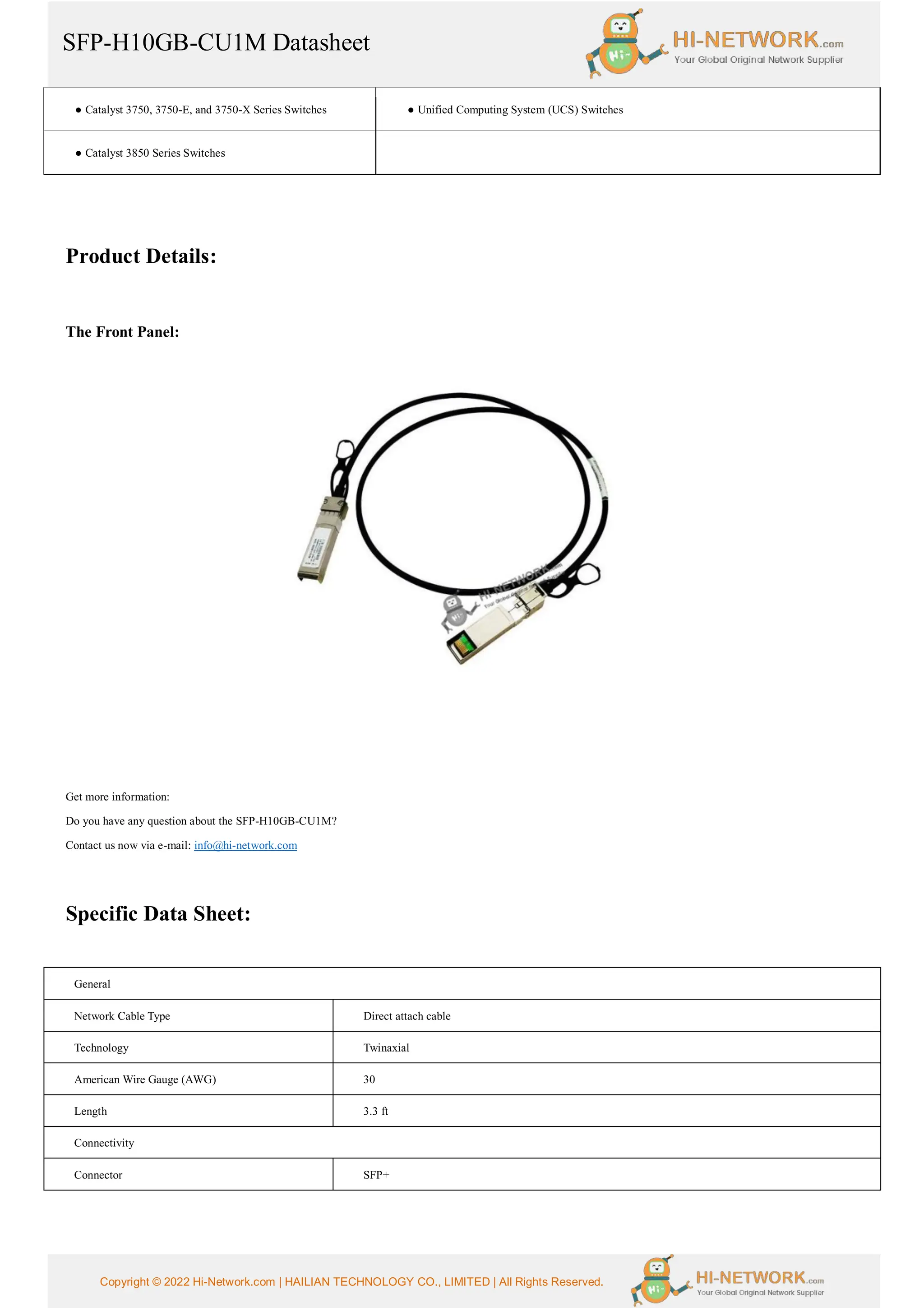 cisco-sfp-h10gb-cu1m-datasheet.pdf