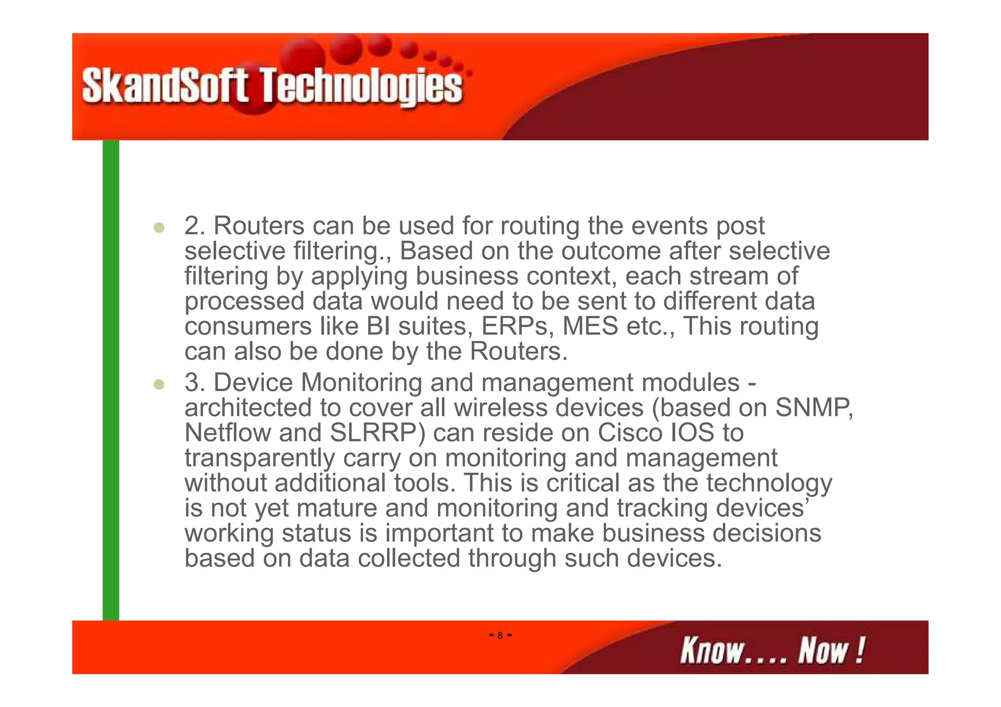 Cisco Skandsoft RFID Approach | PPT