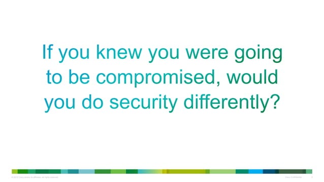 Cisco, Sourcefire and Lancope - Better Together | PPT