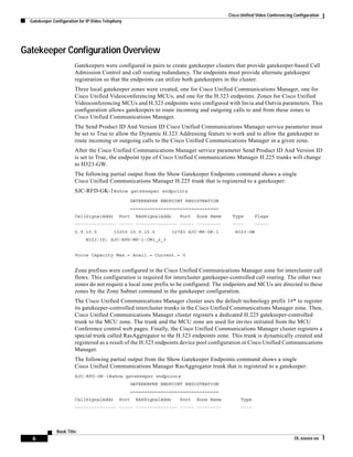 Cisco Unified Video Conferencing Configuration | PDF