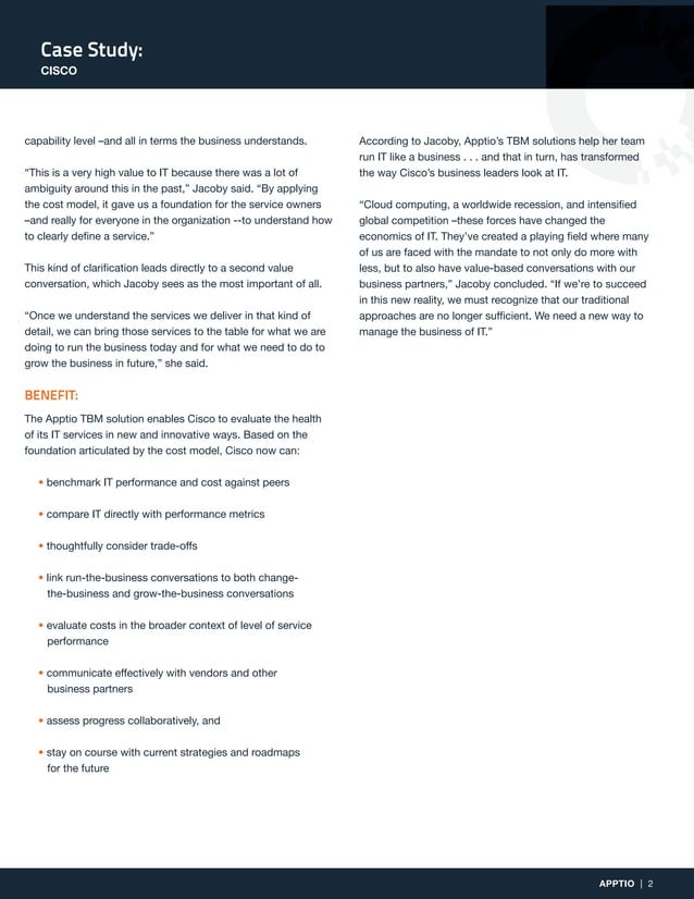 Case Study: CISCO | PDF