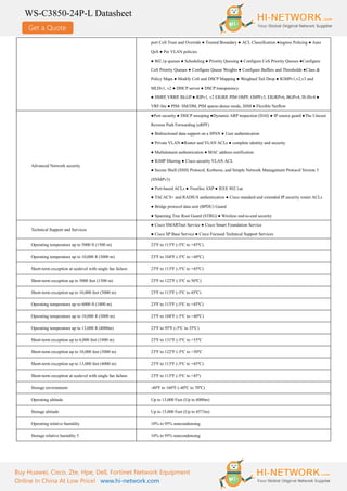 cisco-ws-c3850-24p-l-datasheet.pdf | Computer Networking | Computing