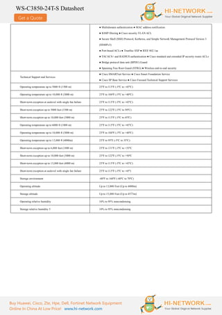 cisco-ws-c3850-24t-s-datasheet.pdf | Computer Networking | Computing