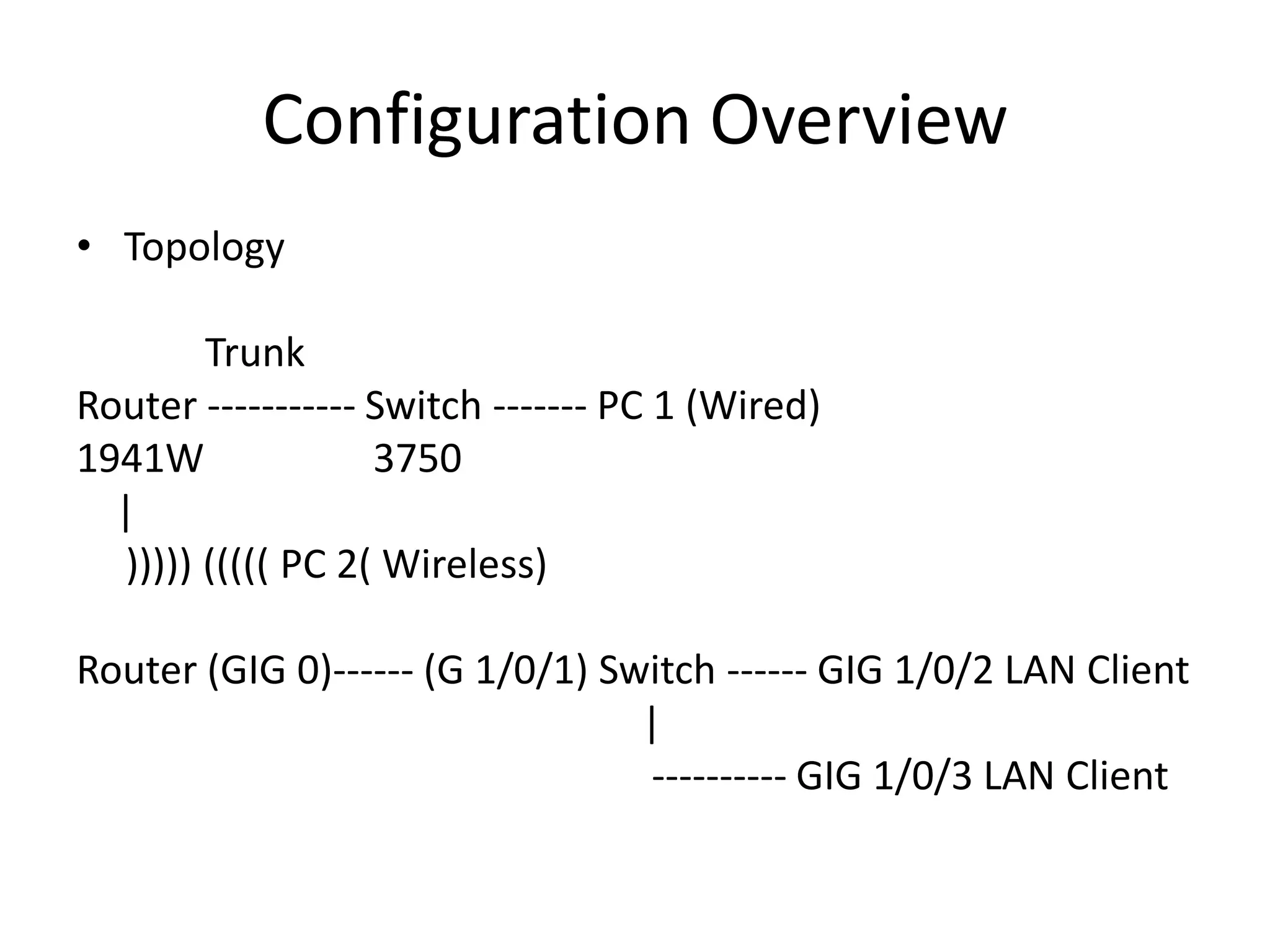 Cisco 1941 w basic configuration example | PPTX