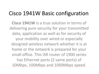 Cisco 1941 Vpn Throughput