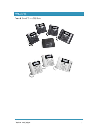 Cisco 7800 ip phone datasheet | PDF