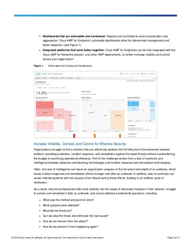 Cisco Amp For Endpoints