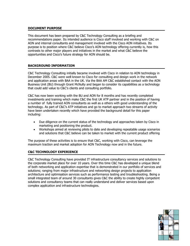 Cisco SOA appliance positioning & strategy paper | PDF