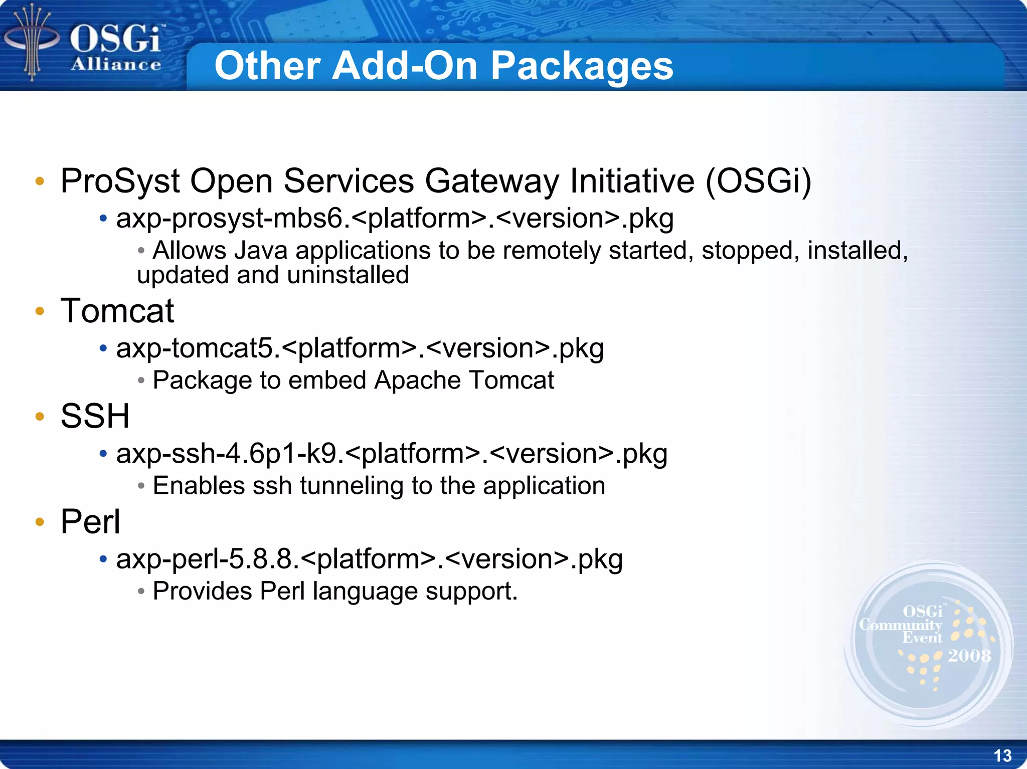 Cisco Application eXtension Platform (AXP) - James Weathersby, Cisco | PDF