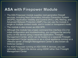 Cisco ASA Firepower | PPTX