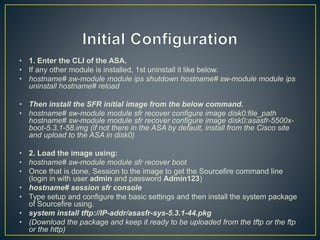 Cisco ASA Firepower | PPTX