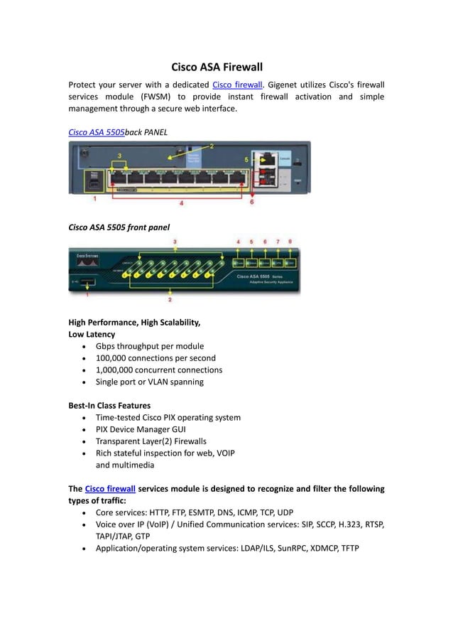 Cisco asa firewall | DOCX